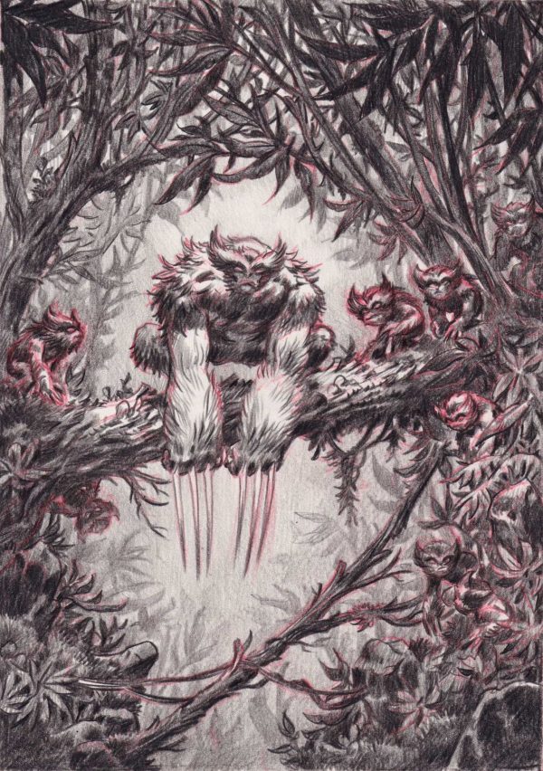 Serval (Sketch) – Mazel Galerie