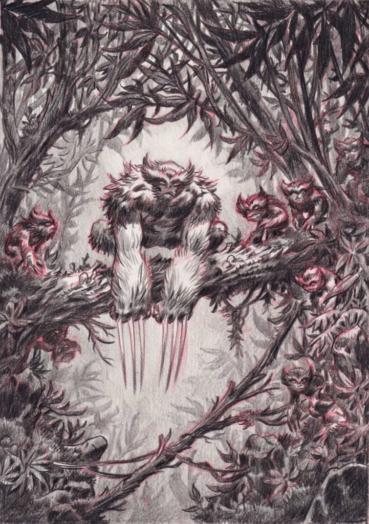 Serval (Sketch) – Mazel Galerie